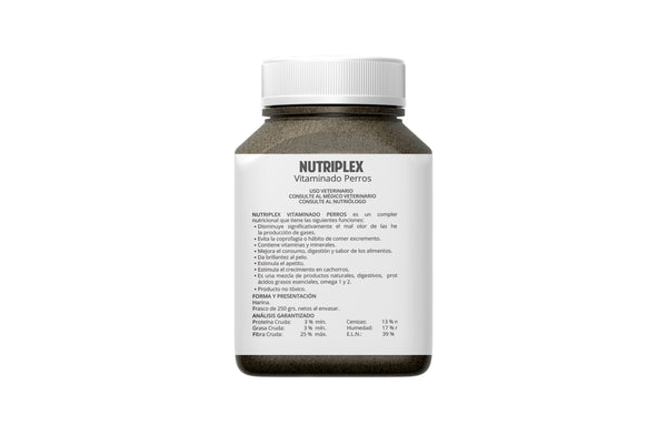 Nutriplex Vitaminado para Perros (complemento nutricional para perros ...